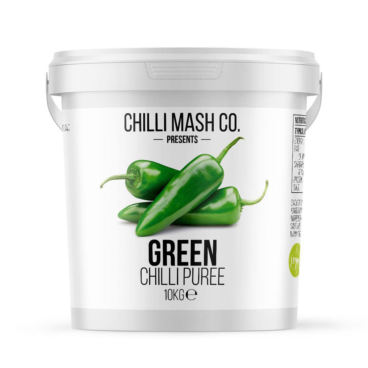 Jalapeno Chilli Puree | 10kg | Chilli Mash Company | Green Chilli Pure