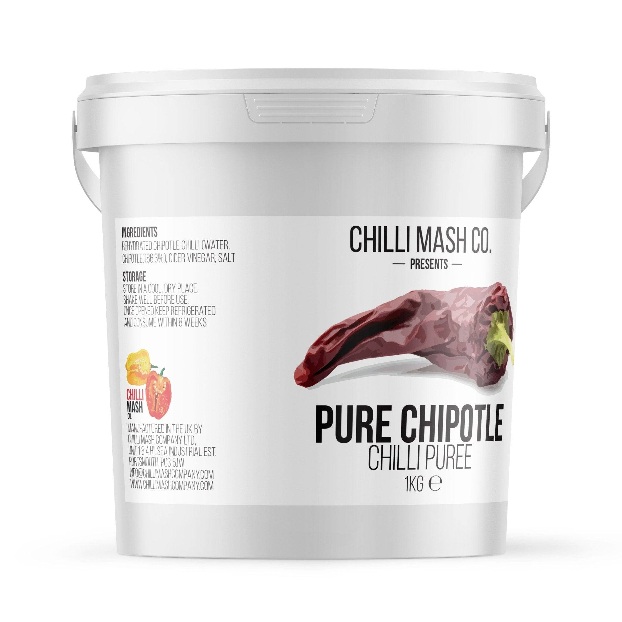 Pure Chipotle Chilli Puree | 1kg | Chilli Mash Company