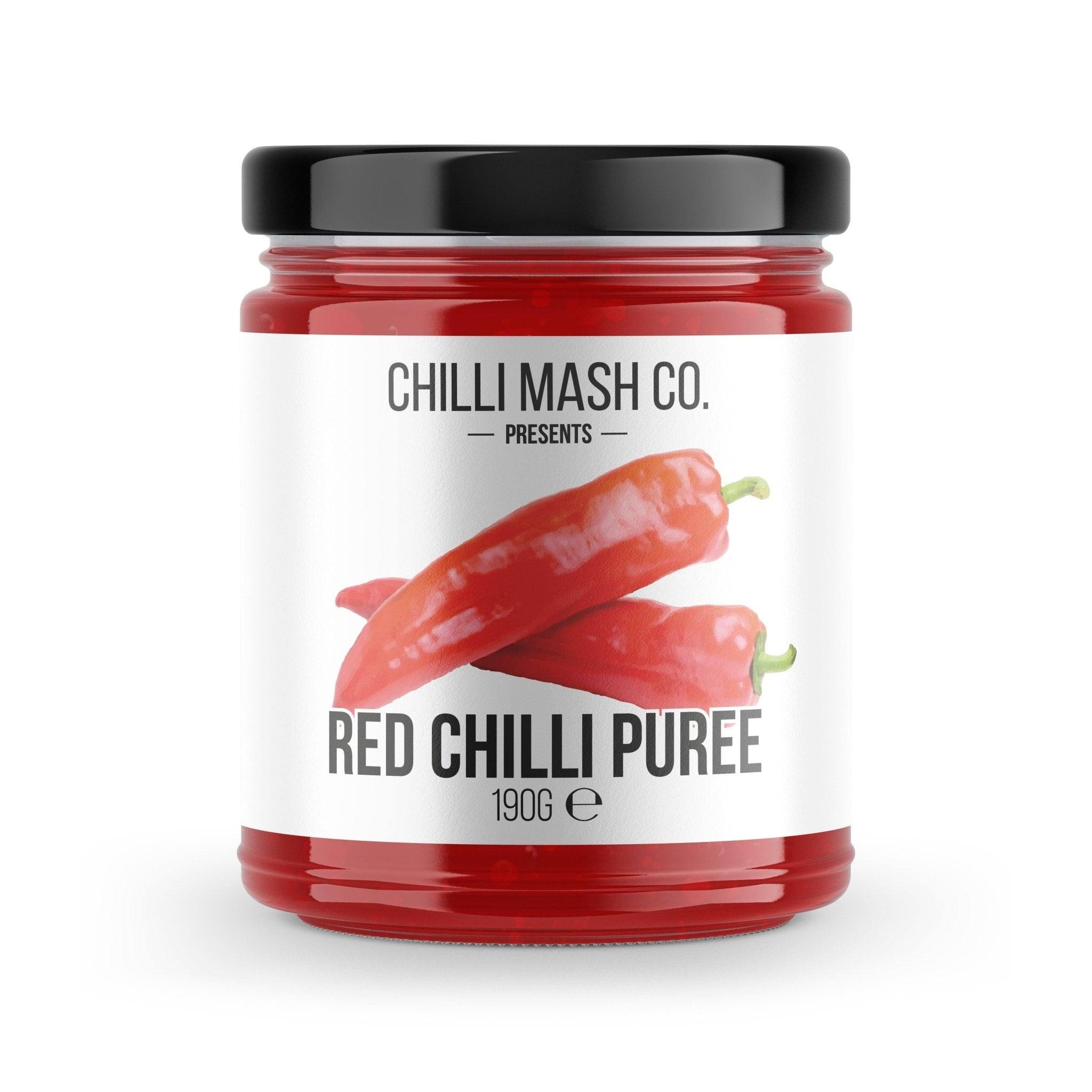 Red Chilli Puree | 190g | Chilli Mash Company | A Gourmet Ingredient